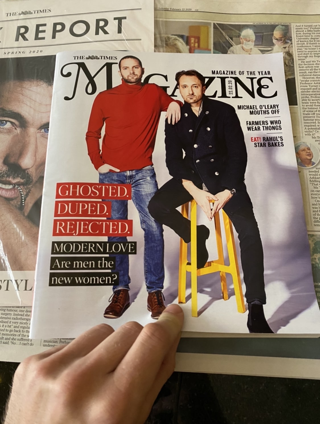 Johnny Cassell Makes It On To The Cover Of The Times Magazine